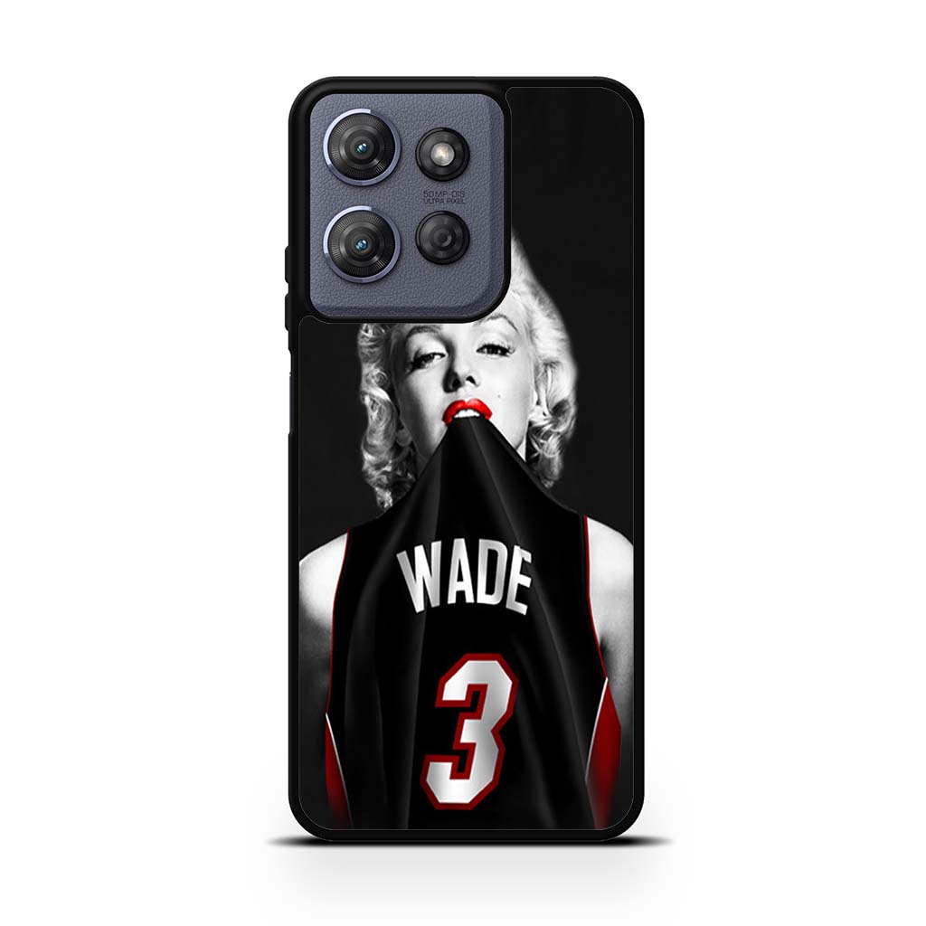 Marilyn Monroe Miami Heat Wade Motorola moto g 2025 Case – VanguardCase