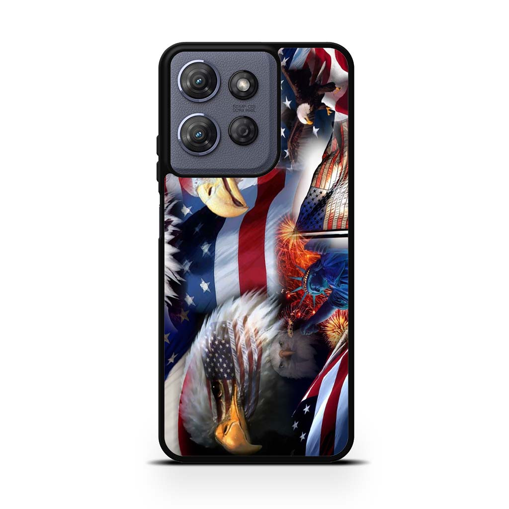 Us American Flag Motorola moto g 2025 Case – VanguardCase