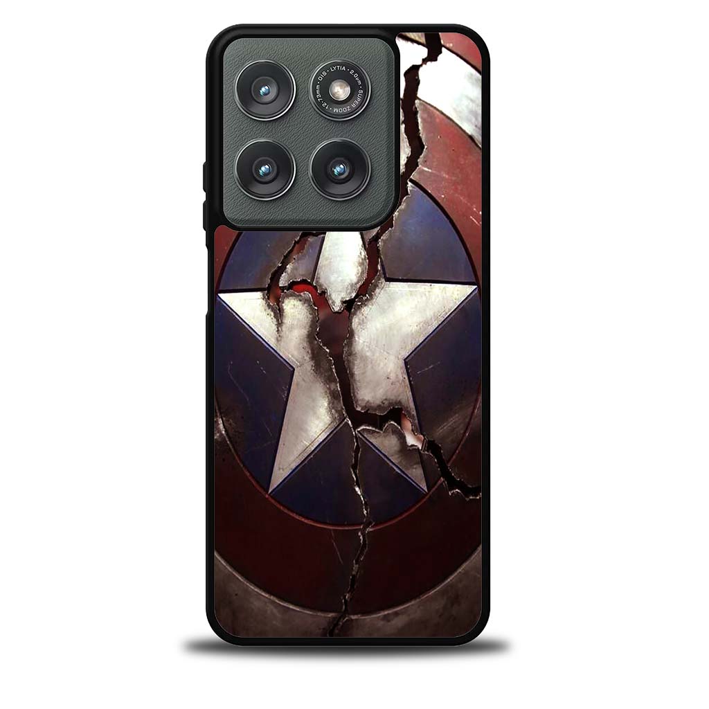 Captain America Shield Broken Case for Motorola Edge (2025) – VanguardCase