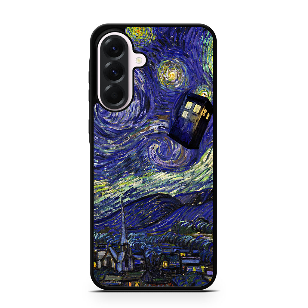 Doctor Who Tardis Van Gogh Starry Night Samsung Galaxy A56 5G case ...